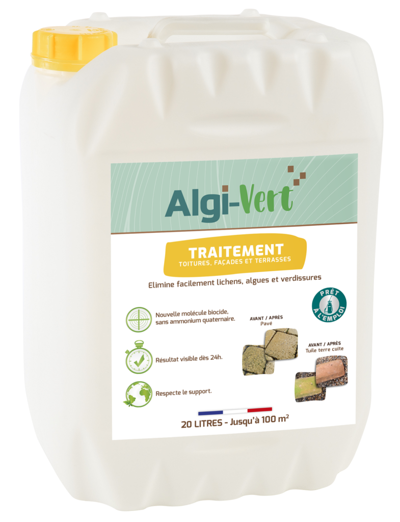 Algi-Vert traitement : Un traitement biosourcé - Algimouss